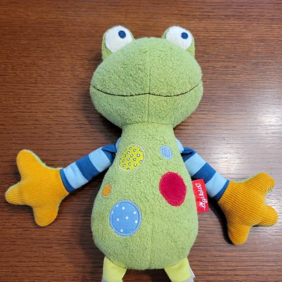 Sigikid | Toys | Sigikid Patchwork Sweety Frog Plush | Poshmark